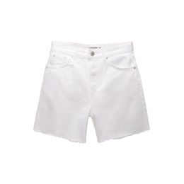 Pull&Bear Pull&bear Shorts Damen Gr&ouml;&szlig;e 32/34 white denim