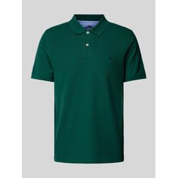 Fynch-Hatton Regular Fit Poloshirt mit Label-Stitching