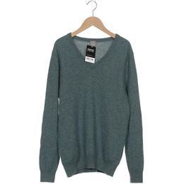 FTC Cashmere Herren Pullover, türkis, Gr. 48