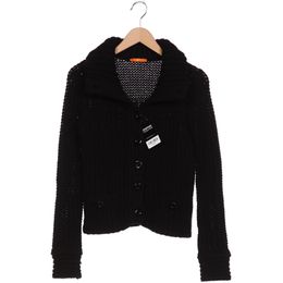 BOSS Orange Damen Strickjacke, schwarz, Gr. 34