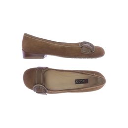 Ecco Damen Ballerinas, braun, Gr. 37