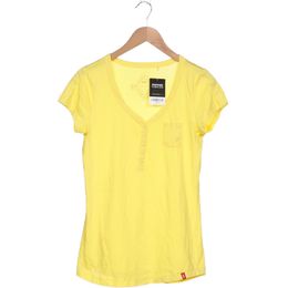 EDC by Esprit Damen T-Shirt, gelb, Gr. 42