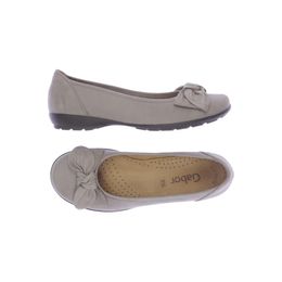 Gabor Damen Ballerinas, grau, Gr. 3.5