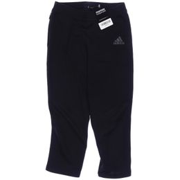 Adidas Damen Stoffhose, schwarz, Gr. 134