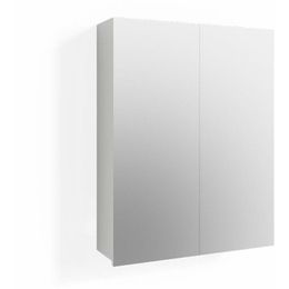 VICCO - Bad Spiegelschrank Freddy, Weiß, 60 x 77 cm