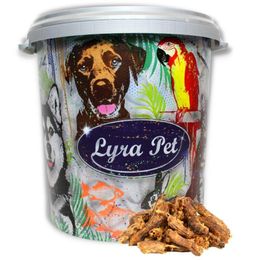 LYRA PET - 5 kg ® Hühnerhälse in 30 l Tonne