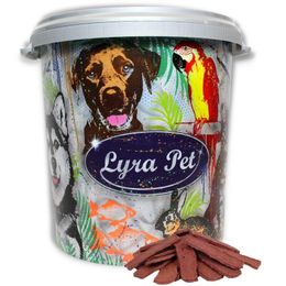 5 kg LYRA PET Pferdefleischstreifen in 30 l Tonne