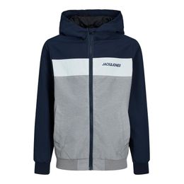 Jack & Jones Jack & Jones Junior Jacke 'Rush' Jungen Größe 128 navy / basaltgrau / weiß