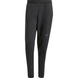 Adidas d4t Trainingshose Herren - schwarz - Gr. XXL - Polyester/Baumwolle/Elastan