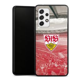 DeinDesign Galaxy A53 5G Handy Silikon H&uuml;lle Case schwarz Handyh&uuml;lle Official Licensed Product Vfb Stuttgart Stadium
