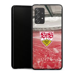 DeinDesign Galaxy A52s 5G Handy Silikon H&uuml;lle Case schwarz Handyh&uuml;lle Vfb Stuttgart Stadium Official Licensed Product