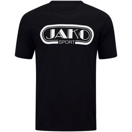 Jako Funktionsshirt 6114 T-Shirt Retro, schwarz, 3XL