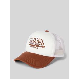 Von Dutch Trucker Cap mit Label-Stitching Modell 'SORO'