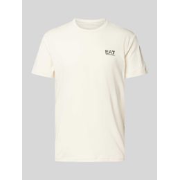 EA7 Emporio Armani T-Shirt mit Label-Print