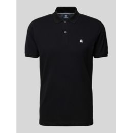 Lerros Slim Fit Poloshirt mit Logo-Stitching