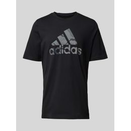 adidas Sportswear T-Shirt mit Label-Print