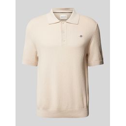 Gant Regular Fit Poloshirt mit Label-Stitching