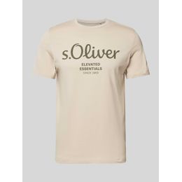 s.Oliver RED LABEL T-Shirt mit Rundhalsausschnitt