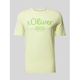 s.Oliver RED LABEL T-Shirt mit Rundhalsausschnitt