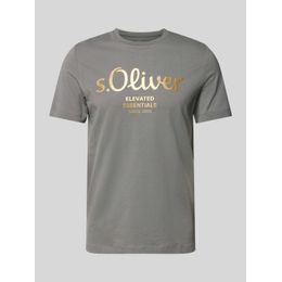 s.Oliver RED LABEL T-Shirt mit Rundhalsausschnitt