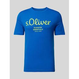 s.Oliver RED LABEL T-Shirt mit Rundhalsausschnitt