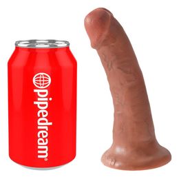 King Cock Naturdildo 6" Cock mit Saugfuß