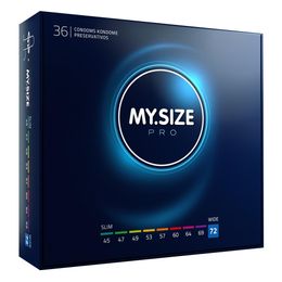 Kondome „MY.SIZE pro 72 mm“ allergenarm