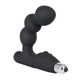 Rebel Prostatavibrator „Bead-Shaped Prostate Stimulator“, 14 cm, mit 3 Kugeln
