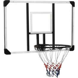 Basketballkorb Transparent 106x69x3 cm Polycarbonat vidaXL