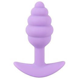 Cuties Analplug &bdquo;Mini Butt Plug&ldquo; mit starker Rillenstruktur