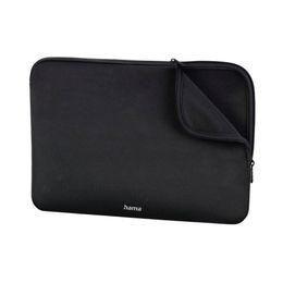 Hama Laptoptasche Laptop-Sleeve "Neoprene", bis 44 cm (17,3), Schwarz Notebook Hülle, schwarz