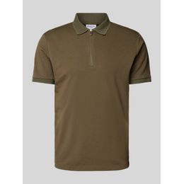 Selected Homme Regular Fit Poloshirt mit Reißverschluss Modell 'FAVE'