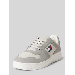 Tommy Jeans Ledersneaker mit Label-Patch Modell 'BASKET'