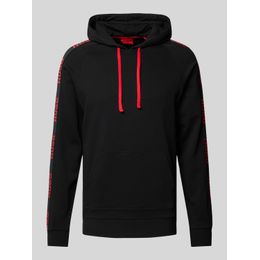 Hugo Hoodie mit Logo-Print Modell 'Sporty'