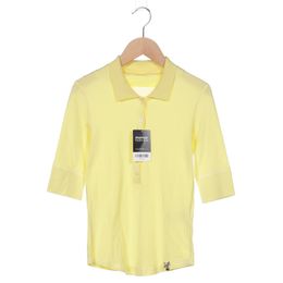 Marc Cain Damen Poloshirt, gelb, Gr. 34