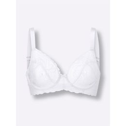 w&auml;schepur w&auml;schepur Damen B&uuml;gel-BH, wei&szlig;, Gr&ouml;&szlig;e 110C