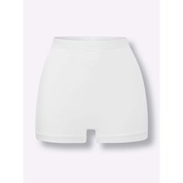 w&auml;schepur w&auml;schepur Damen Pagenschl&uuml;pfer mit Batist-Motiven, wei&szlig;, Gr&ouml;&szlig;e 50