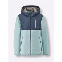 Catamaran Sports Damen Funktionsjacke in w&auml;rmender Qualit&auml;t, rauchblau-mint, Gr&ouml;&szlig;e 54