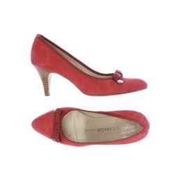 Peter Kaiser Damen Pumps, rot, Gr. 3.5