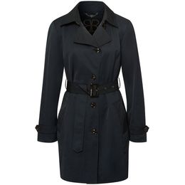 Trenchcoat Basler blau