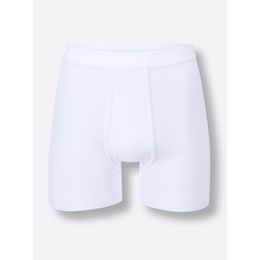 Schiesser Herren Hose kurz, wei&szlig;, Gr&ouml;&szlig;e 8