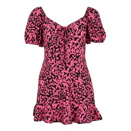 Dorothy Perkins Petite Kleid Damen Gr&ouml;&szlig;e 38 pink / schwarz Winterkleid