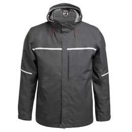 Qualitex HIGH QUALITY WORKWEAR Hardshelljacke RESIST anthrazit Herren: L
