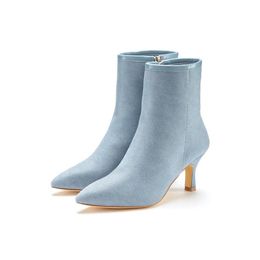 Lascana Stiefelette denimblau Gr. 40 für Damen