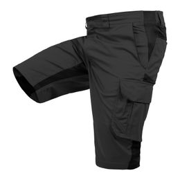 Qualitex HIGH QUALITY WORKWEAR Shorts IND black beauty Damen: 36 Herren: 42