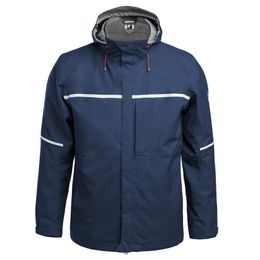 Qualitex HIGH QUALITY WORKWEAR Hardshelljacke RESIST marine Herren: 4XL