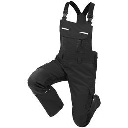 Qualitex HIGH QUALITY WORKWEAR Latzhose IND black beauty Damen: 40 Herren: 46