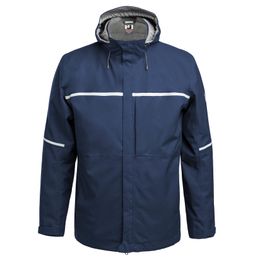 Qualitex HIGH QUALITY WORKWEAR Hardshelljacke RESIST marine Herren: XL