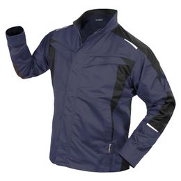 Qualitex HIGH QUALITY WORKWEAR Bundjacke IND navy blazer/black beauty Damen: 3XL Herren: 3XL