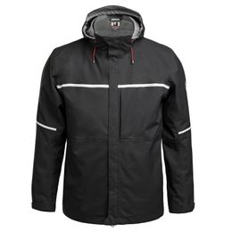 Qualitex HIGH QUALITY WORKWEAR Hardshelljacke RESIST schwarz Herren: XXL